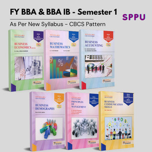 First Year BBA and BBA IB (International Business) - Semester 1 - As per SPPU (Pune University ...