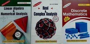 H.k. Pathak B.sc. Mathematics Books Set Real And Complex Analysis , Linear Algebra And Numerical ...