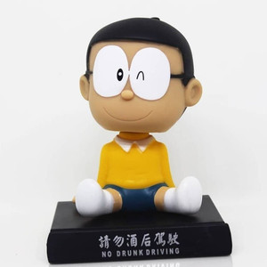 Daiyamondo Japanese Cartoon Character Nobita Big Size Bobble Head - Action Figure Moving Head ...