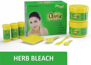 Olivia Herb Bleach With Haldi|Chandan|Aloe Vera|Nimbu - 270gm Price in India - Buy Olivia Herb ...