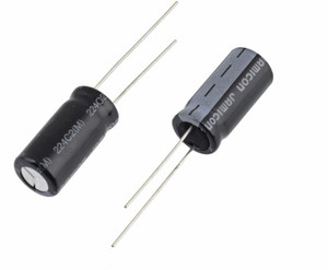 EMERGING TECHNOLOGIES 2 PCS 220uF 250V Electrolytic Capacitor Radial Electronic Components ...