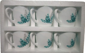 Original Pack of 6 Opalware 6 Pcs Cello Microwave Safe Opalware Tea coffee Cup 160 ml Price in ...