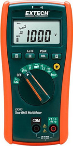 Extech EX360 Compact Electrical True RMS MultiMeter with Built in NCV Digital Multimeter Price ...