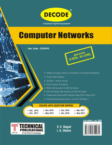 Decode Computer Networks for JNTU-H 18 Course (III - I - CSE - CS503PC): Buy Decode Computer ...