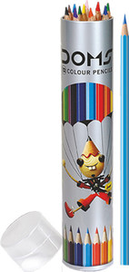 Flipkart.com | DOMS FSN Round Tin Round Shaped Color Pencils