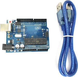 ElectroPhysics Arduino Uno R3 With Atmega 328p DIP And Free Cable Micro