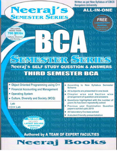 Bca 3rd Sem All In One Bangalore University As Per New Syllabus