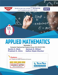 Applied Mathematics ( Computer Branch ) MSBTE Diploma Semester 2: Buy Applied Mathematics ...