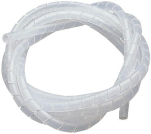 BALRAMA 2 Meter PE Flexible Spiral Sleeve Cable Wire Organiser Wrap Tube Manage Cord Flexo Wrap ...