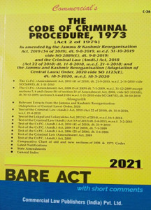 CRPC - Code Of Criminal Procedure, 1973 - Bare Act 2021 Edition: Buy CRPC - Code Of Criminal ...