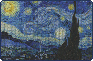 Webby The Starry Night by Van Gogh Wooden Jigsaw Puzzle, 500 pieces ...