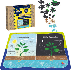 Webby Photosynthesis & Respiration Wooden Jigsaw Puzzle, 108 Pieces ...
