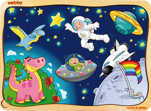 Webby The Man In Space Wooden Jigsaw Puzzle - The Man In Space Wooden Jigsaw Puzzle . shop for ...
