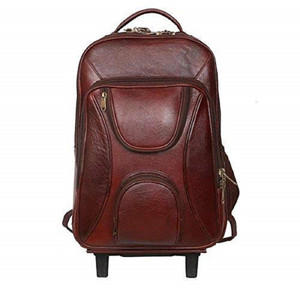 KAAF Laptop Bag 15 L Trolley Laptop Backpack Brown - Price in India | Flipkart.com