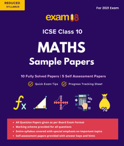 Exam18 ICSE Solved Sample Papers, Maths, Class 10 (Reduced Syllabus) (For 2021 Exam): Buy Exam18 ...