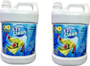 Clean Life Ezy Clean liquid Detergent (5 Litre) - Pack of 2 Multi-Fragrance Liquid Detergent ...
