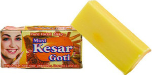 Rita Kesar Goti Facial Soap With Chandan, Haldi, Aloevera & Olive Oil (Pack of 4) - Price in ...