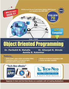 Object Oriented Programming ( End Sem ): Buy Object Oriented Programming ( End Sem ) by Mahalle ...