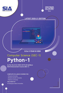 Python I Computer Science SEC I B Sc III Sem O U As Per The CBCS