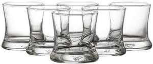 Ocean (Pack of 6) Tango Rock Beverage Glass, 350ml, Set of 6 Pcs Glass Set Water/Juice Glass ...
