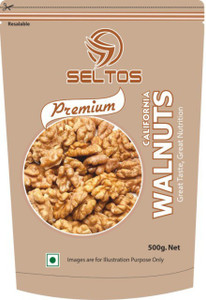 Seltos Natural Premium California Walnut Kernels 500g. ( Akhroot ,California Walnut, Akhroot ...
