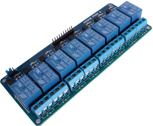 Tech bee techno solutions 8 Channel Relay Control Panel Plc Relay 5V Module Micro Controller ...