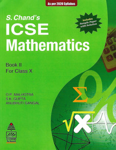 S.Chand's Icse Mathematics Book II for Class X (S. Chand's Icse Mathematics (for Classes Ix & X ...