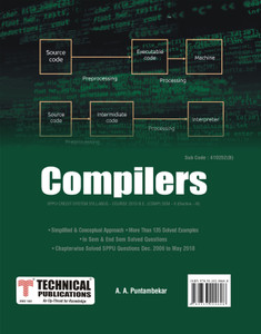 Compilers for SPPU (CREDIT SYSTEM SYLLABUS BE COMP SEM-II ELECTIVE-III): Buy Compilers for SPPU ...