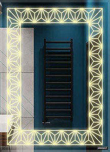 ARANAUT Beautiful Design Led Wall Mirror 18x24 Lighted Mirror Price in India - Buy ARANAUT ...