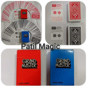 patil magic Gr. Master Deck (Marked Deck ) Playing cards (Pack of 2 Decks) - Gr. Master Deck ...