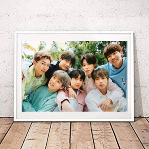 BTS cute Poster for bts army A4 size leminated poster 3D Poster - Music ...