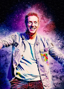 Coldplay Posters - Chris Martin Poster ( 300GSM Premium Matte Finish ...