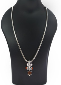 Minprice Pure Stainless Steel Snack Smooth Neck Chain With Trishul