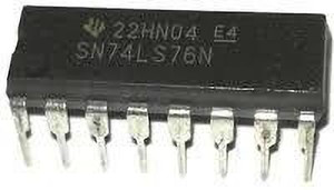 Ihc 7476 74LS76N DM74LS76N / SN74LS76N DUAL JK FLIP-FLOP WITH SET AND CLEAR IC (PACK OF 5 ...