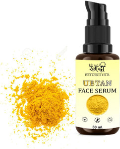 Khadi Khushika Ubtan Face Serum For Glowing Face Age Defying Skin Whitening pigmentation Radiant ...