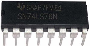 Ihc SN74LS76N DUAL JK FLIP-FLOP WITH SET AND CLEAR IC (PACK OF 10) BY Indian hobby center ...