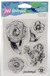 Spellbinders Jane Davenport Build-A-Bouquet Clear Stamps - Jane Davenport Build-A-Bouquet Clear ...