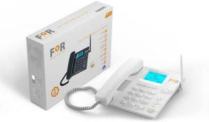FOR GSM DUAL SIM F1+FIX WIRELESS PHONE,CORDED&CORDLESS white Corded & Cordless Landline Phone ...