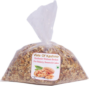 vale of kashmir Kashmiri Walnut Kernels Broken For Sweets Cakes Bakery Walnuts Price in India ...