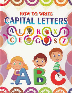 Capital Letter English Alphabet And Words Learning Book For Kids ...