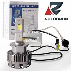 Autobahn LED M10 Automotive Grade 70W 20000lm 6000K white Headlight bulb (400-23kV, 35W,2 bulbs ...
