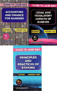 Guide To Jaiib Legal Aspects, Principles Of Banking & Accounting: Set Of 3 Books 16th Ed: Buy ...
