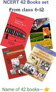 NCERT Books (English Medium) From Class 6-12th For UPSC Exam (Prelims, Mains), IAS, Civil ...
