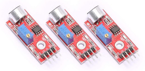 DS Robotics Mic Microphone Sensor High Sensitivity Sound Detection Module Compatible with ...