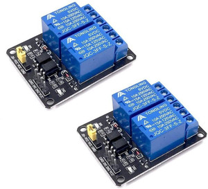 DS Robotics 2 Channel DC 5V Relay Module for Arduino UNO R3 DSP ARM PIC AVR STM32 Raspberry Pi ...