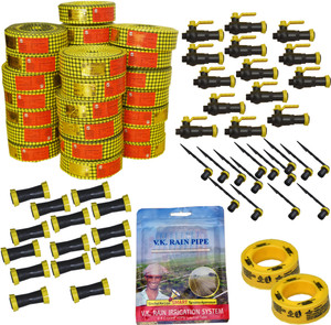 VK Sarvottam Rain Pipe irrigation System PRO Compatible with HDPE sprinkler Quick Coupled - 4800 ...