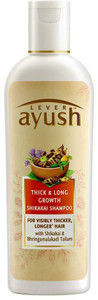 Lever Ayush Thick & long Growth Shikakai Shampoo 95ml - Price in India, Buy Lever Ayush Thick ...