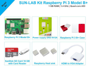 SunRobotics Raspberry Pi 3B Combo Starter Kit With HDMI To VGA Price