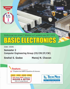 Basic Electronics ( Sem 2 - Computer Eng. MSBTE Diploma ): Buy Basic Electronics ( Sem 2 ...