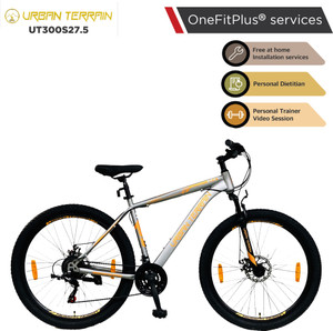 Urban Terrain UT300S27.5 Steel MTB with 21 Shimano Gear and Installation services 27.5 T (inch ...